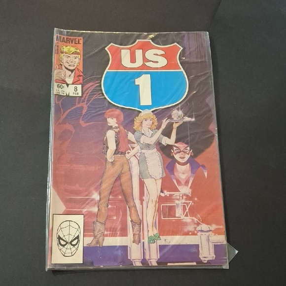 Marvel | Other | Marvel Us Comic With Red And Blue Cover | Poshmark